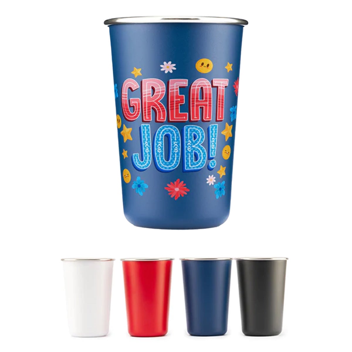 Stainless Steel Pint Glass Powder Coated 16 Oz Eco Promotional Products
